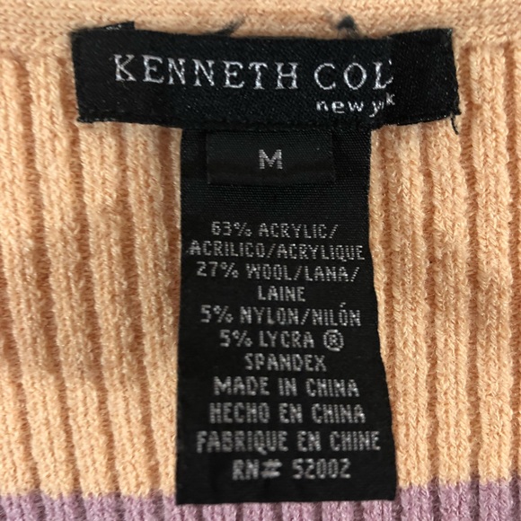 Kenneth Cole | Sweaters | Kenneth Cole Reaction Stripe Multicolor ...